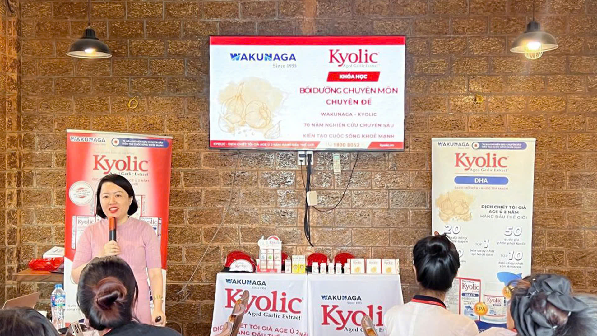 ATA Pharma liên tục tổ chức các buổi hội thảo đào tạo về sản phẩm Kyolic